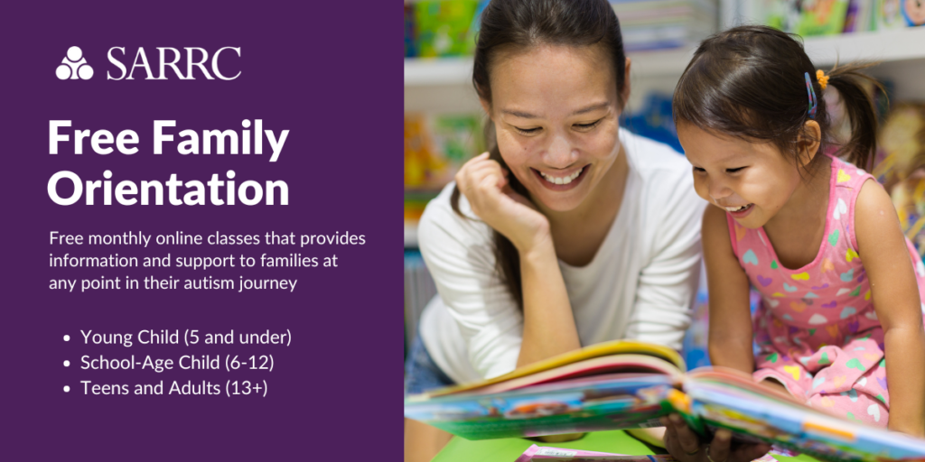 Free Online Family Orientation - Southwest Autism Research & Resource ...