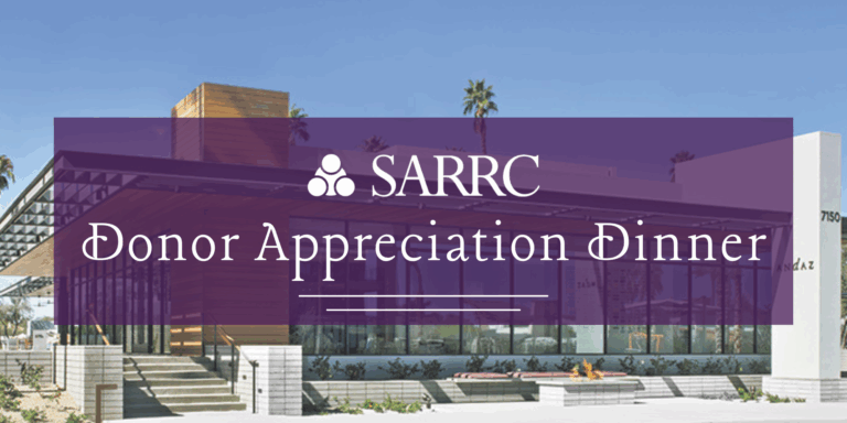 You're Invited: SARRC's Annual Donor Appreciation Event - Southwest ...
